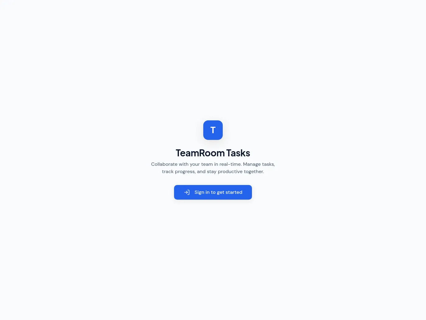 TeamRoom Task Manager