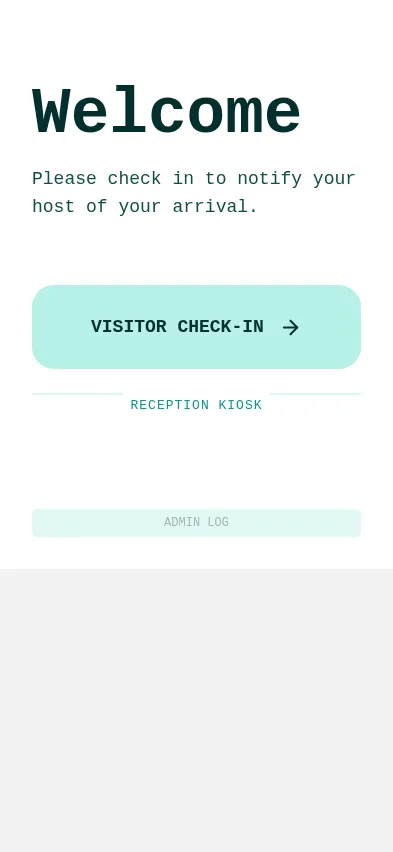 Teams Visitor Check-in
