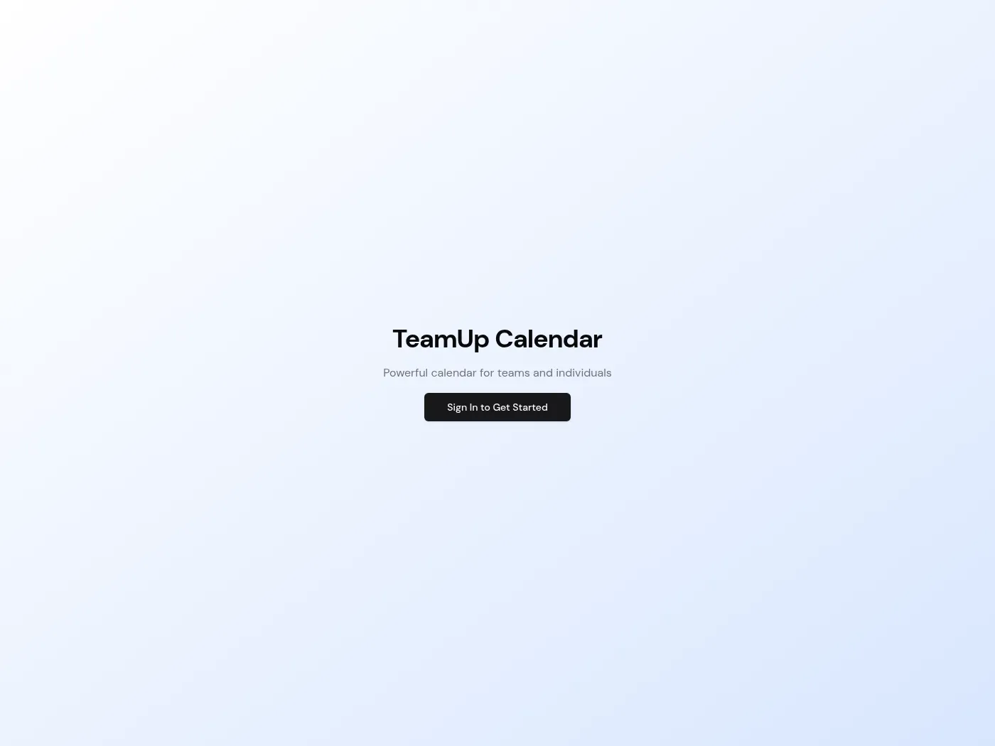 TeamUp Calendar Clone