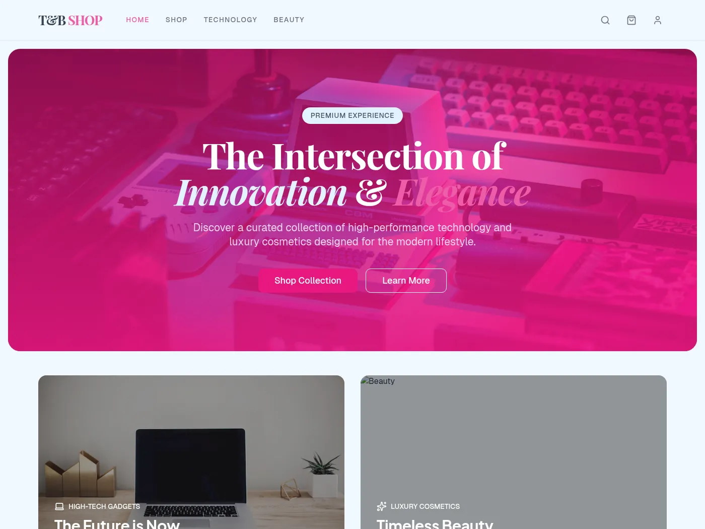 Tech & Beauty Shop