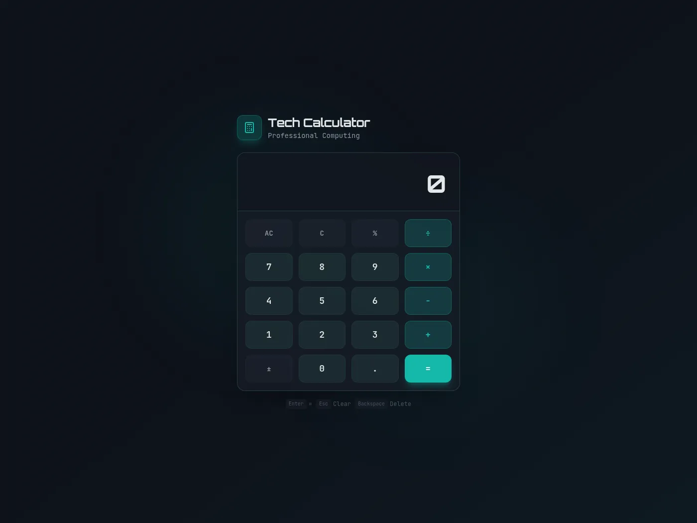 Tech Calculator