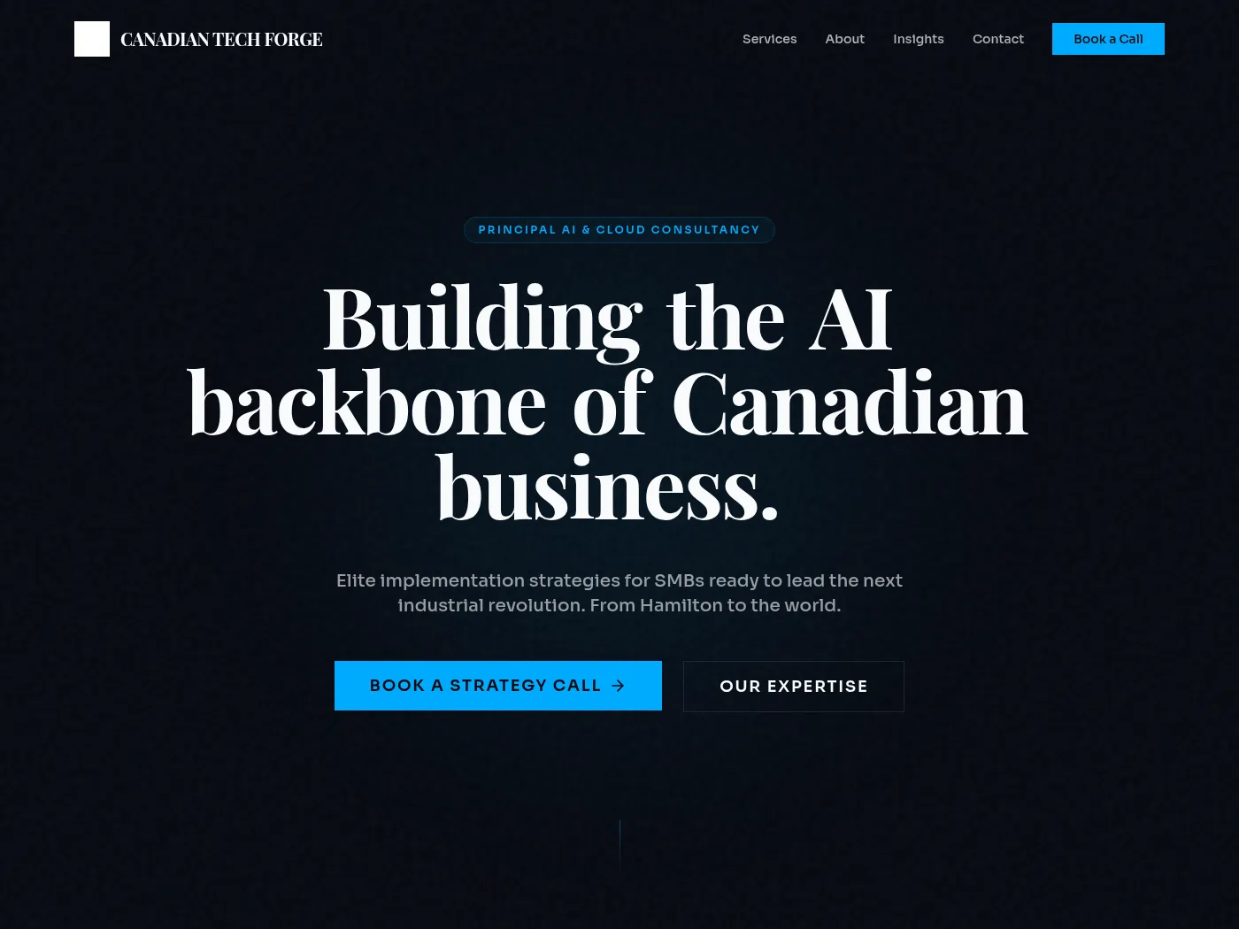 Canadian Tech Forge Site