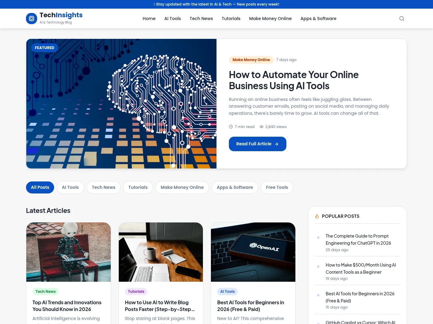 Tech Insights Blog