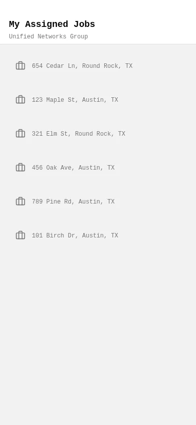 Tech Job Checklist App