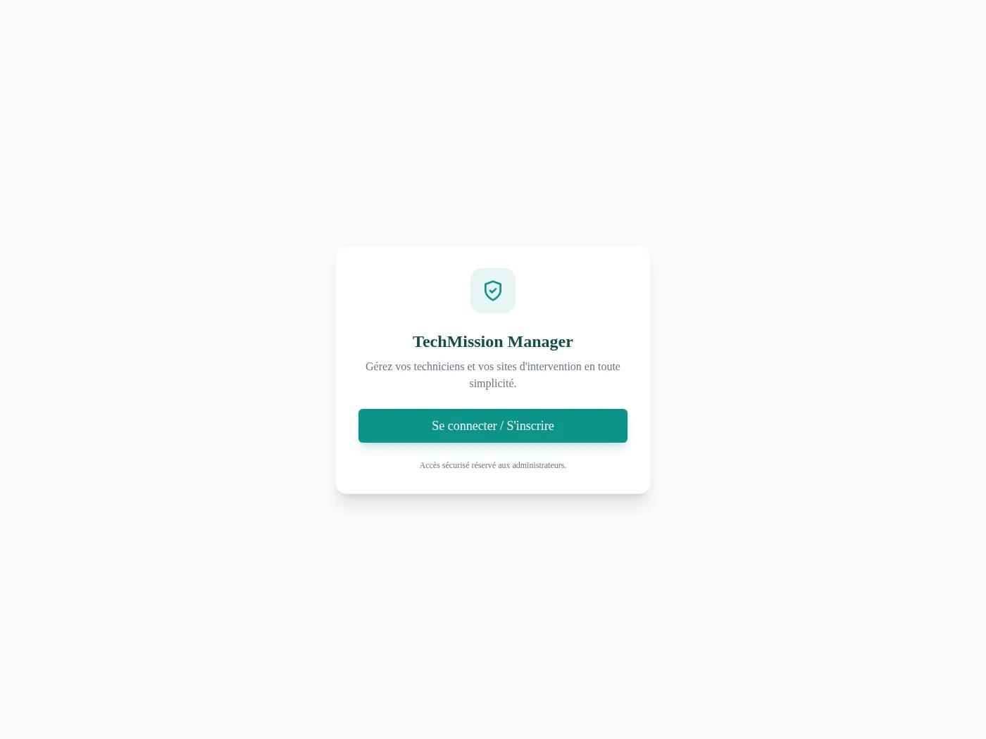 TechMission Manager