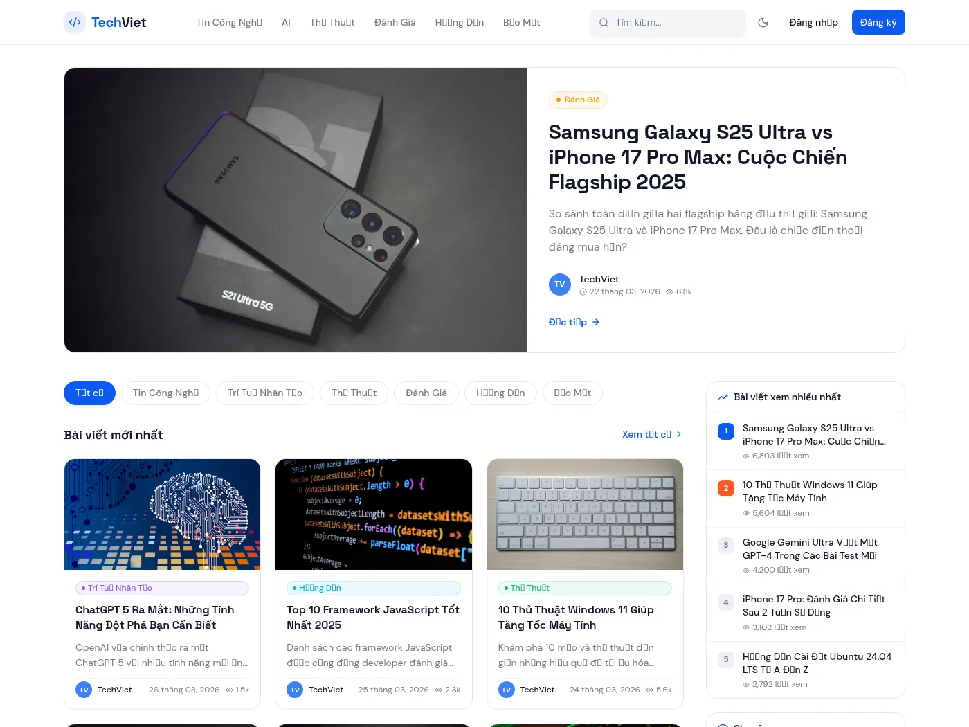 TechViet Blog Hub