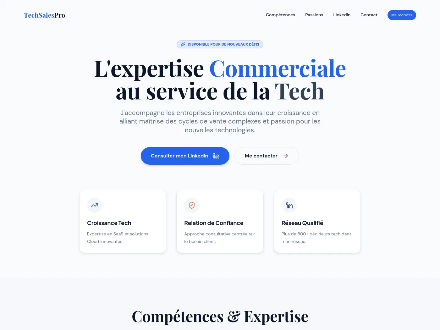 Portfolio Tech Commercial