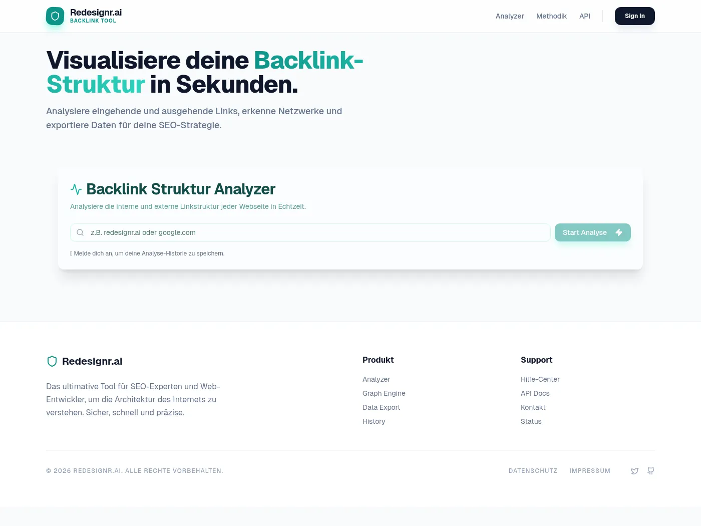 Redesignr.ai Tool Detector