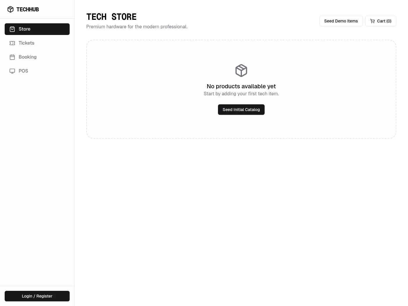 Tech Store & Services Hub