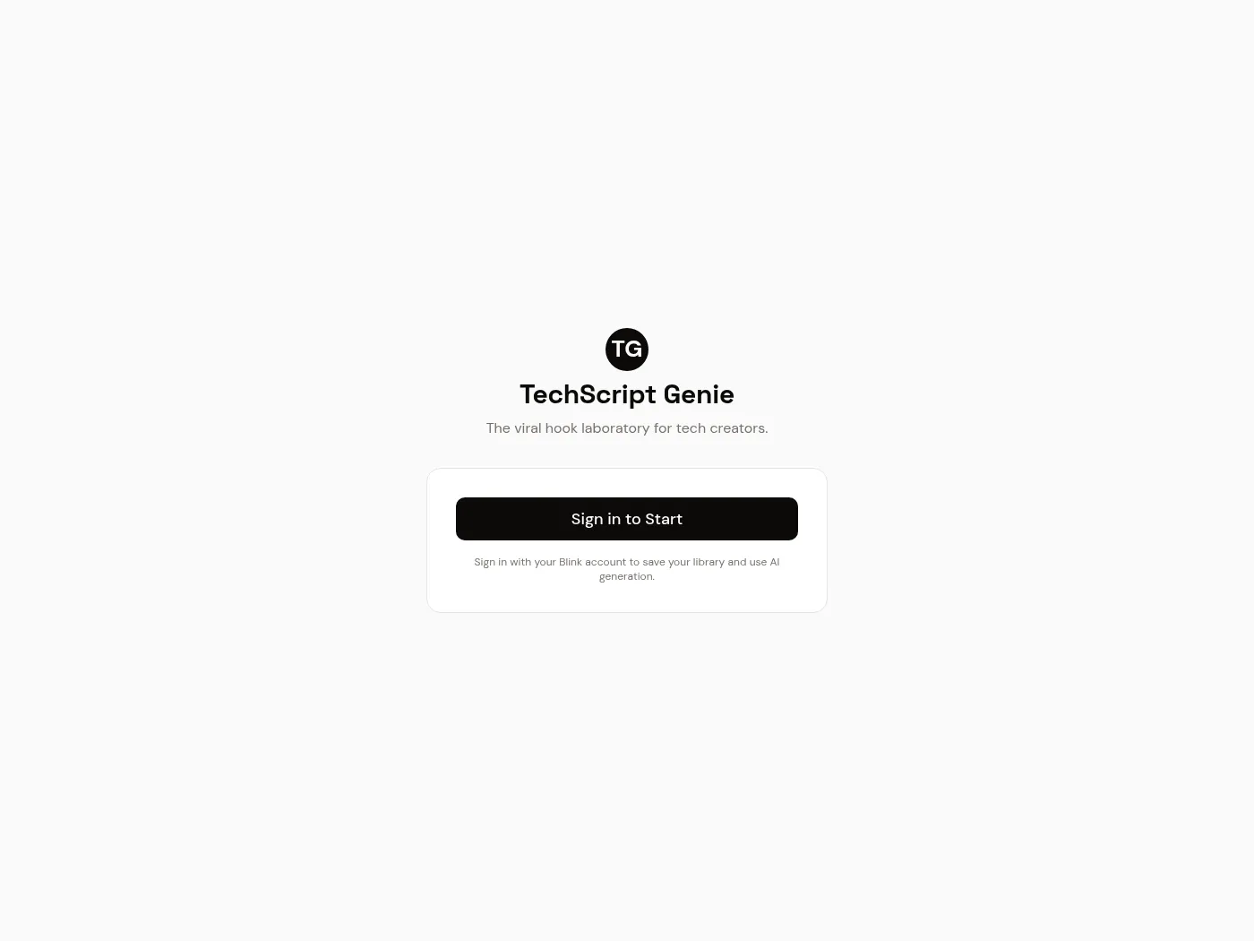 TechScript Genie