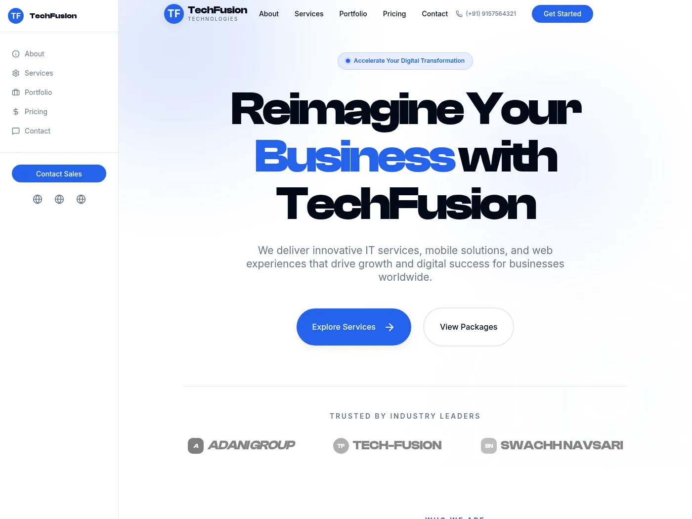 TechFusion Technologies Web