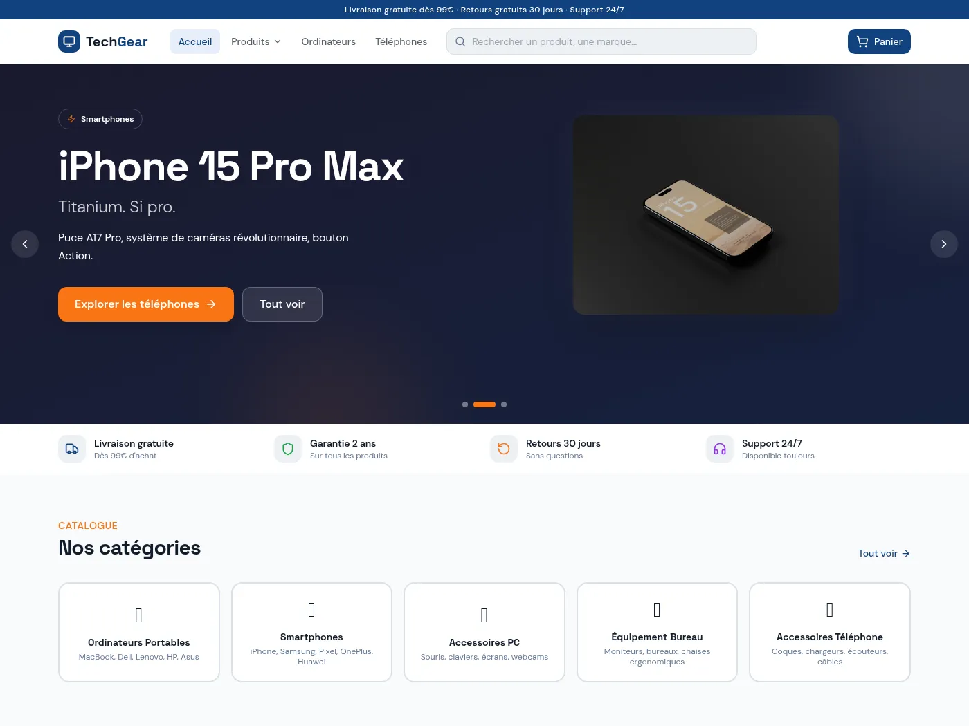 TechGear Shop