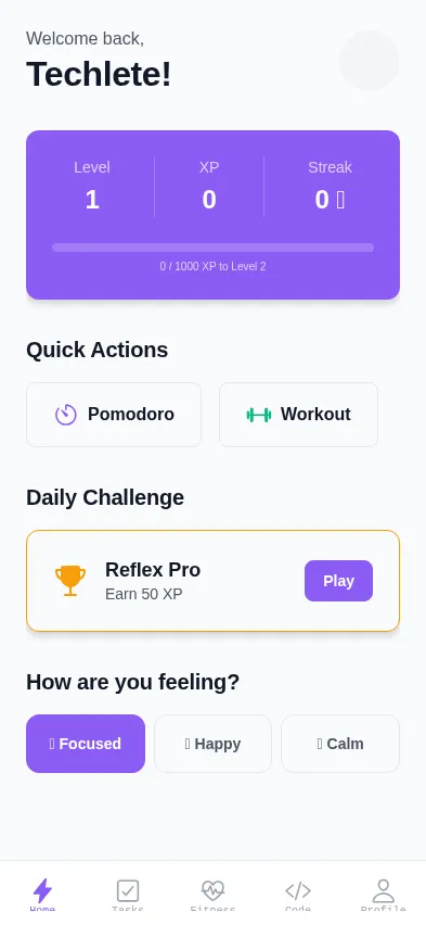 Techletics 2.0 SuperApp