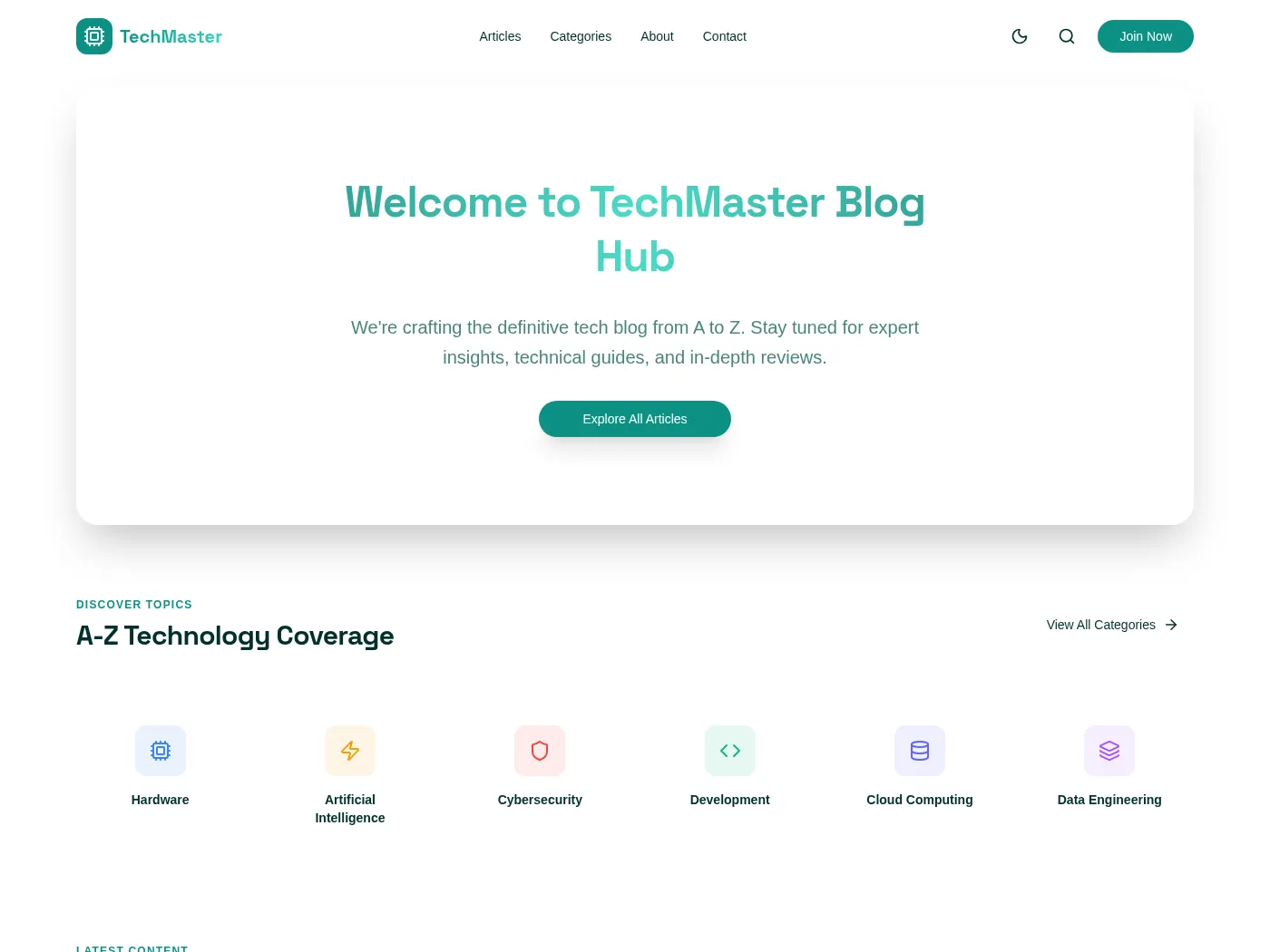 TechMaster Blog Hub