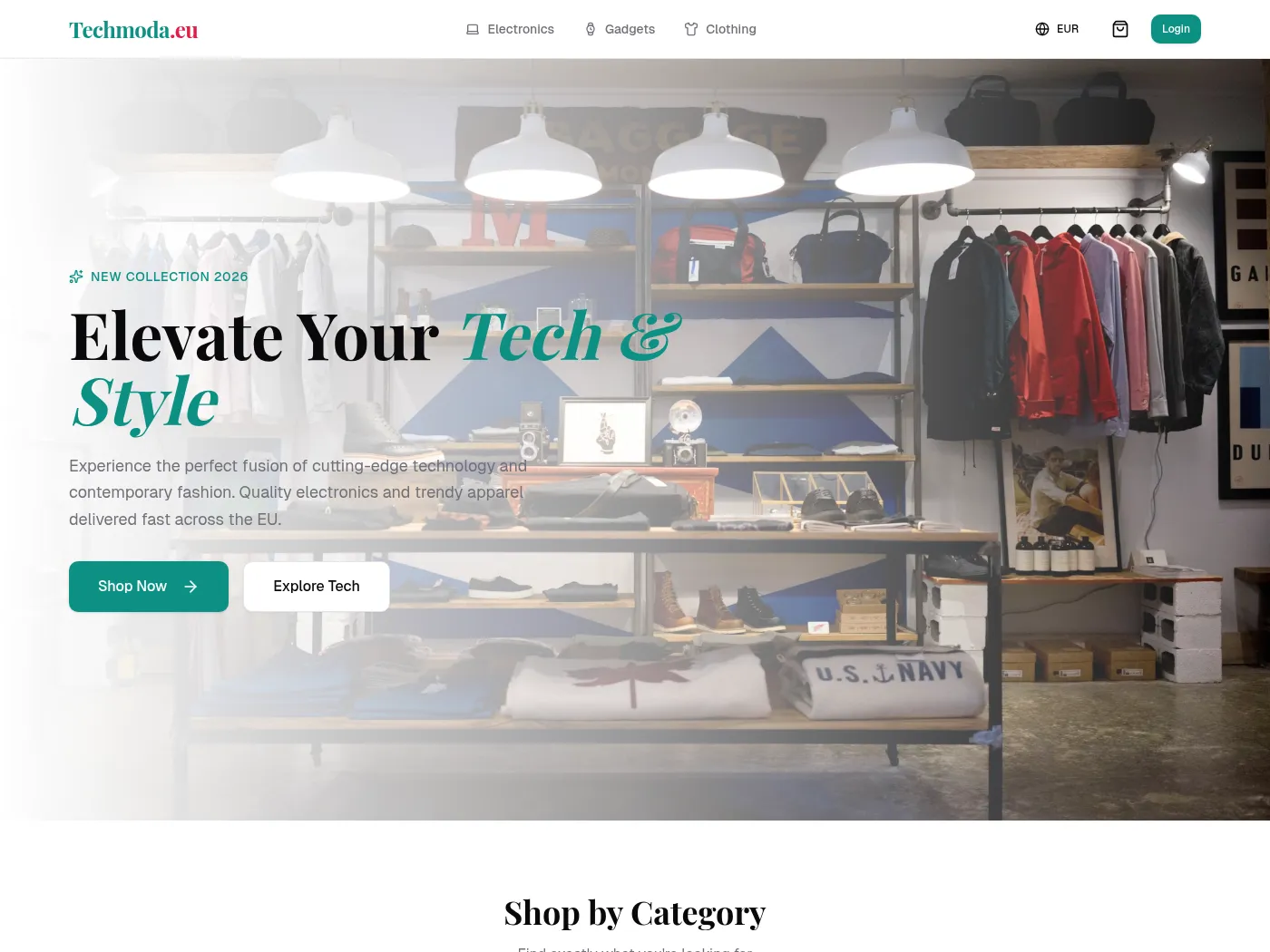 Techmoda Online Store