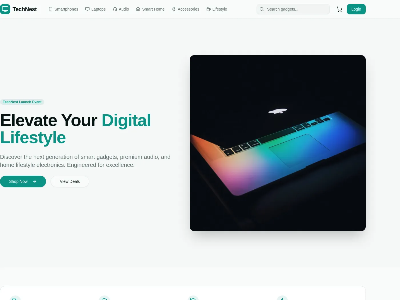 TechNest E-Commerce Template