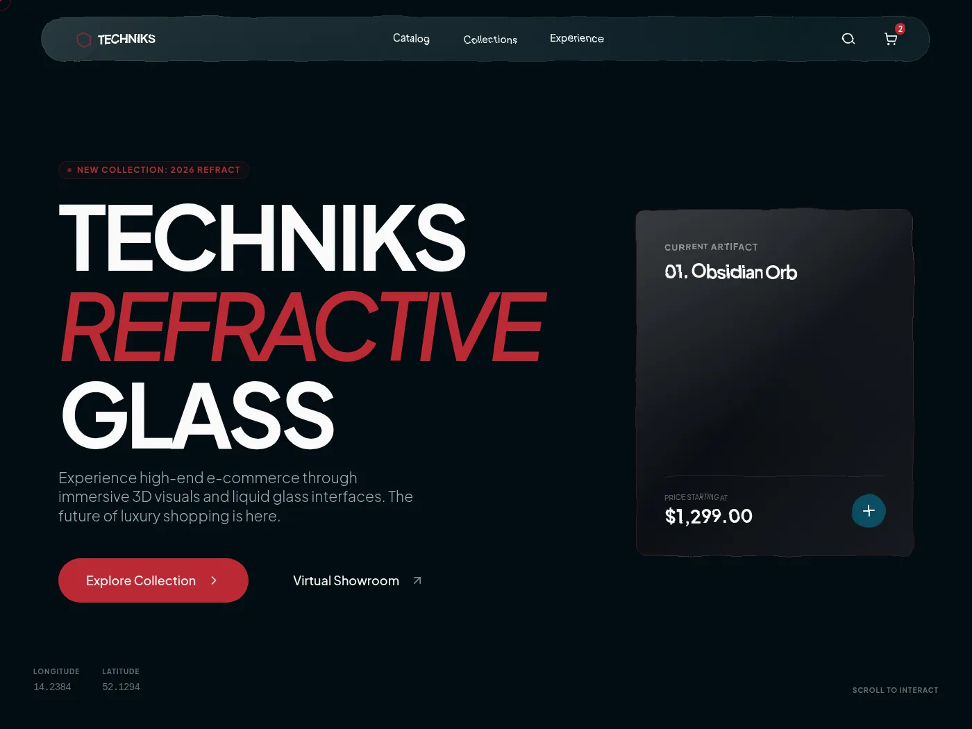 Techniks 3D Glass Commerce
