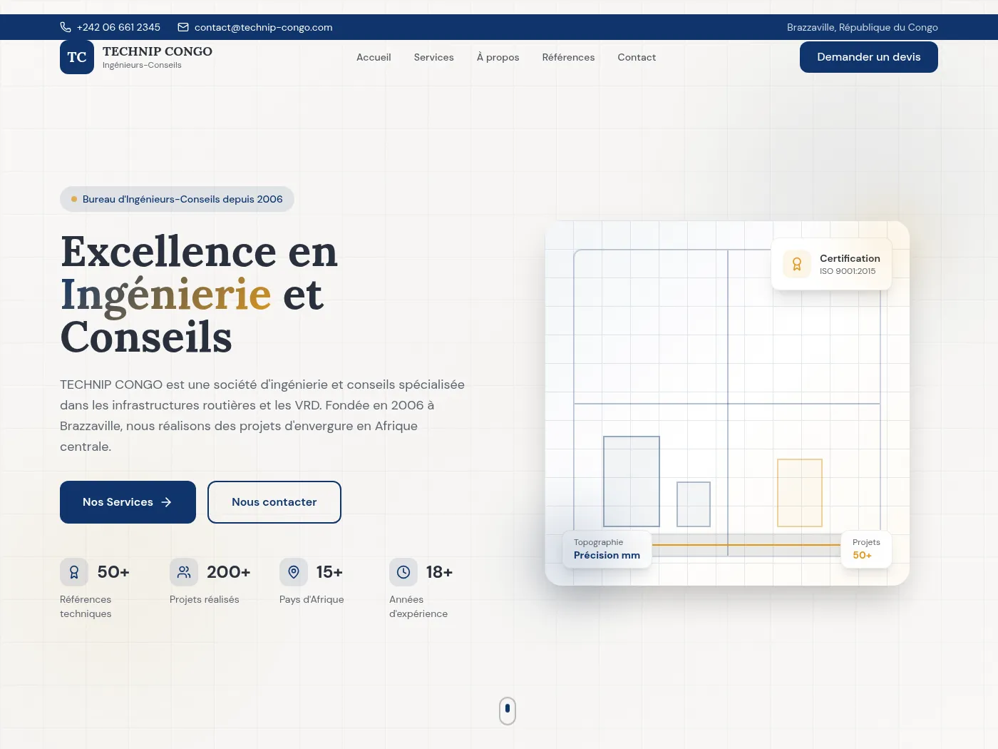 Technip Congo Platform