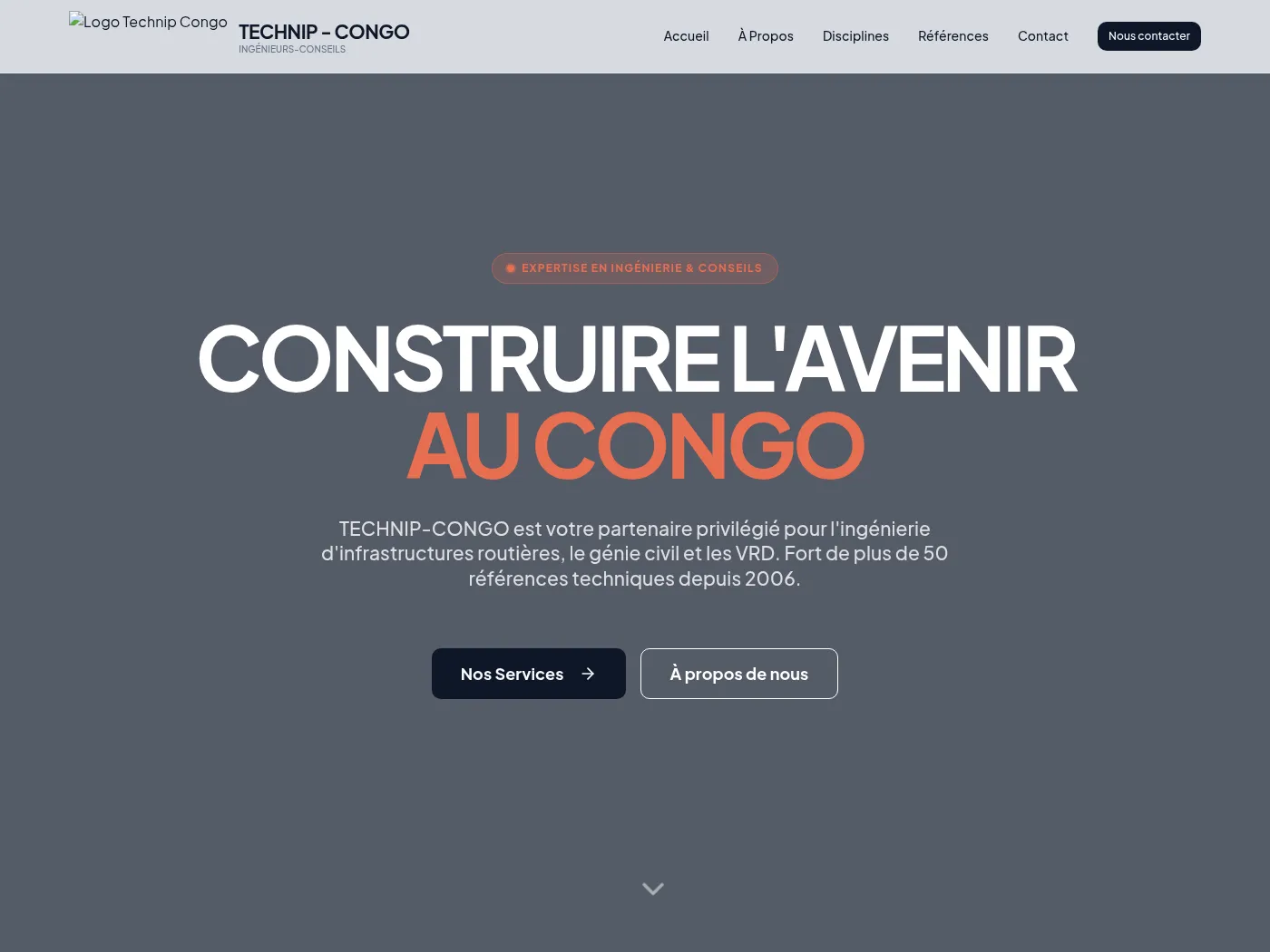 Technip Congo Bureau Site
