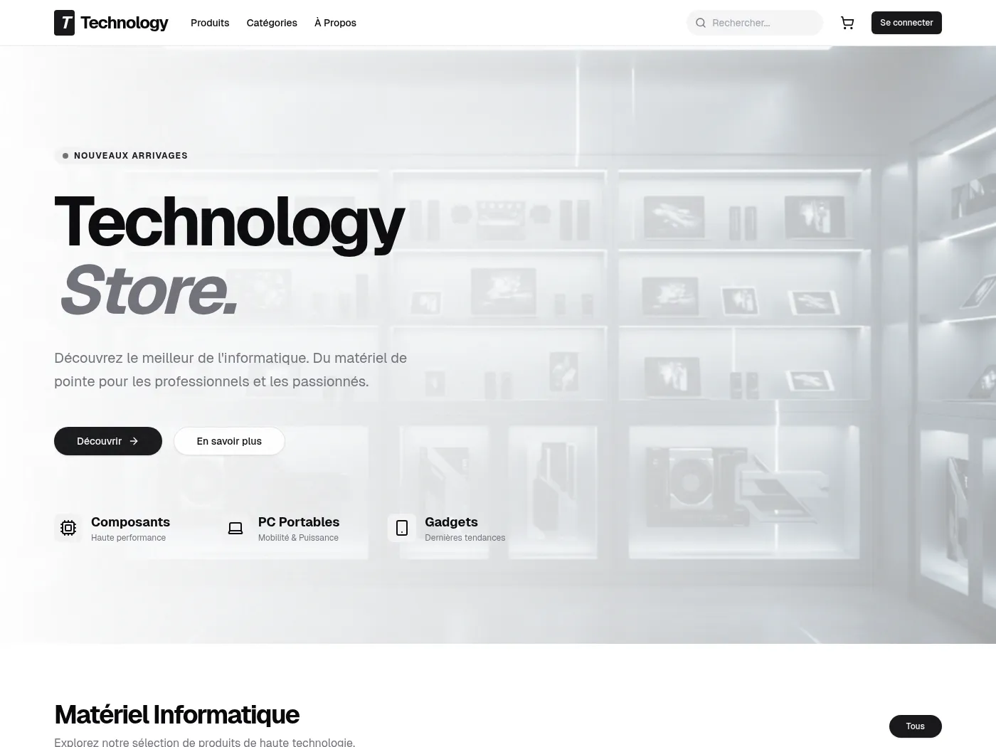 Technology Storefront