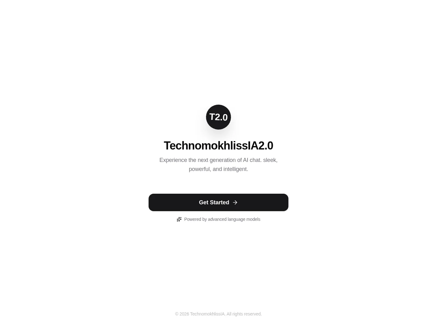 TechnomokhlissIA2.0 Chatbot