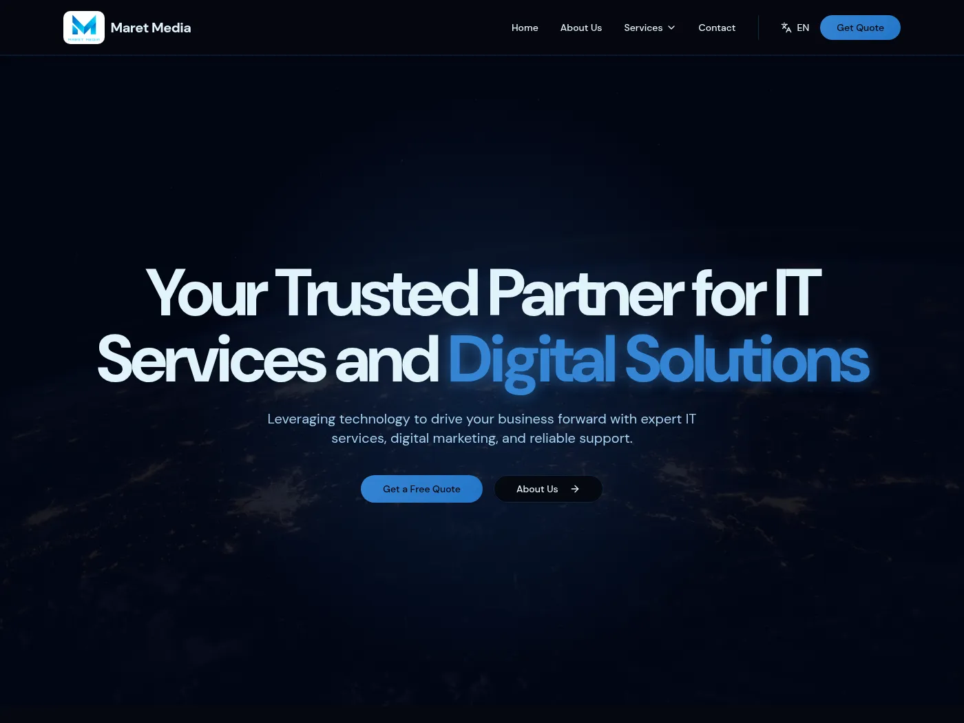 TechPulse Solutions Website