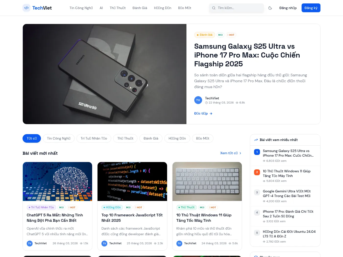 TechViet Blog Hub