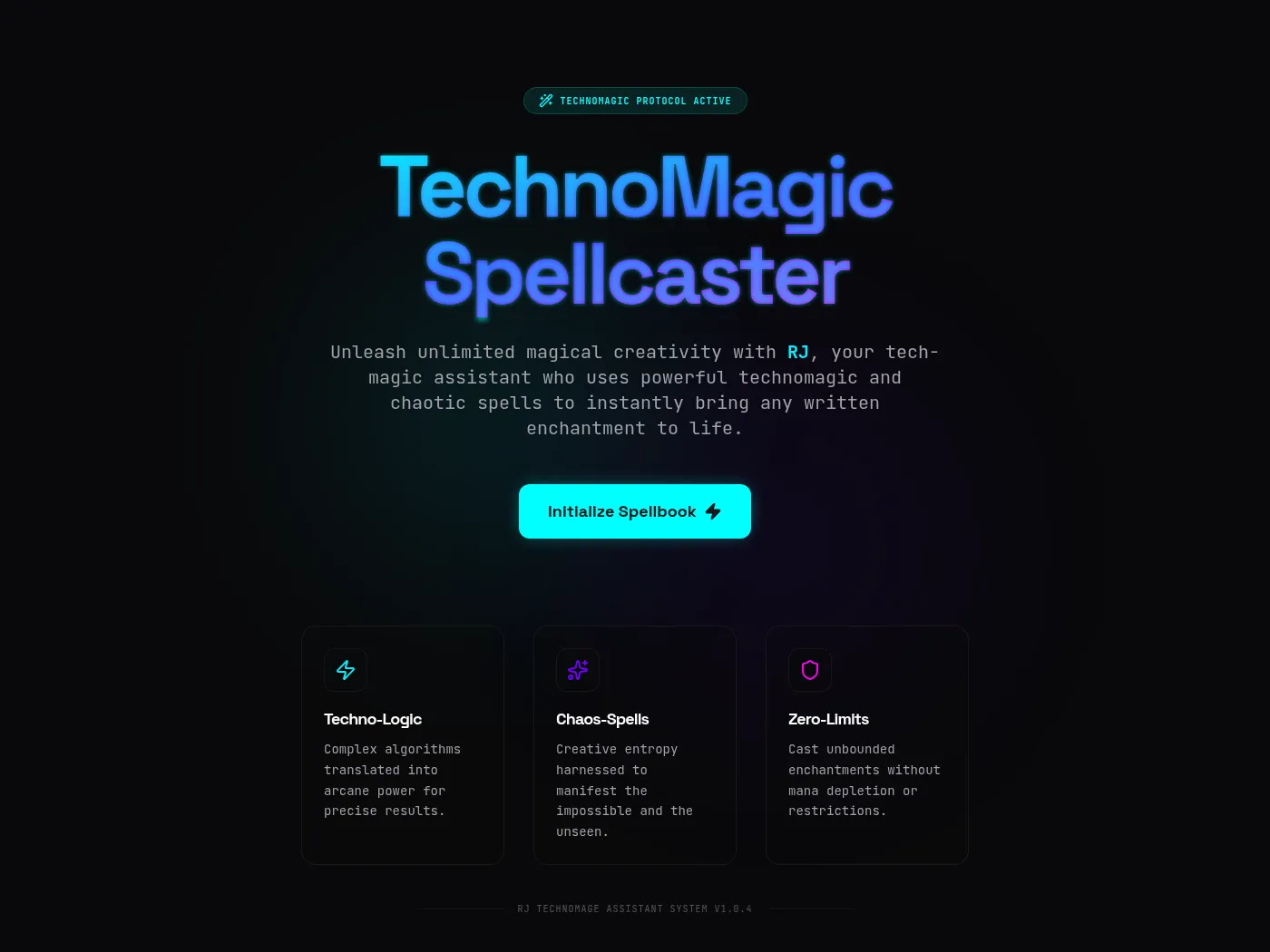 TechnoMagic Spellcaster