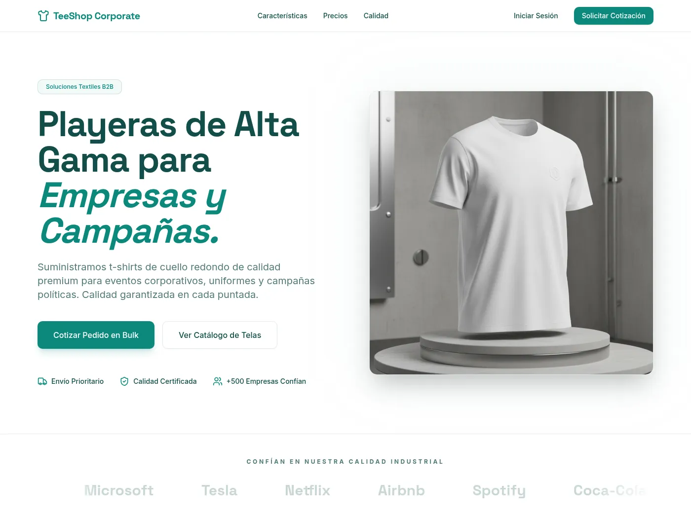 G&M Playera alto impacto