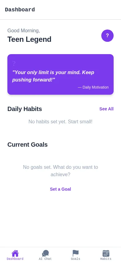 Teen AI Life Assistant