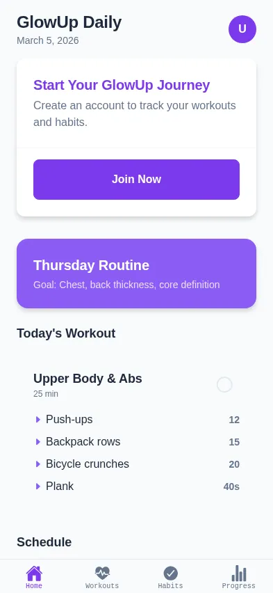 Teen GlowUp Fitness