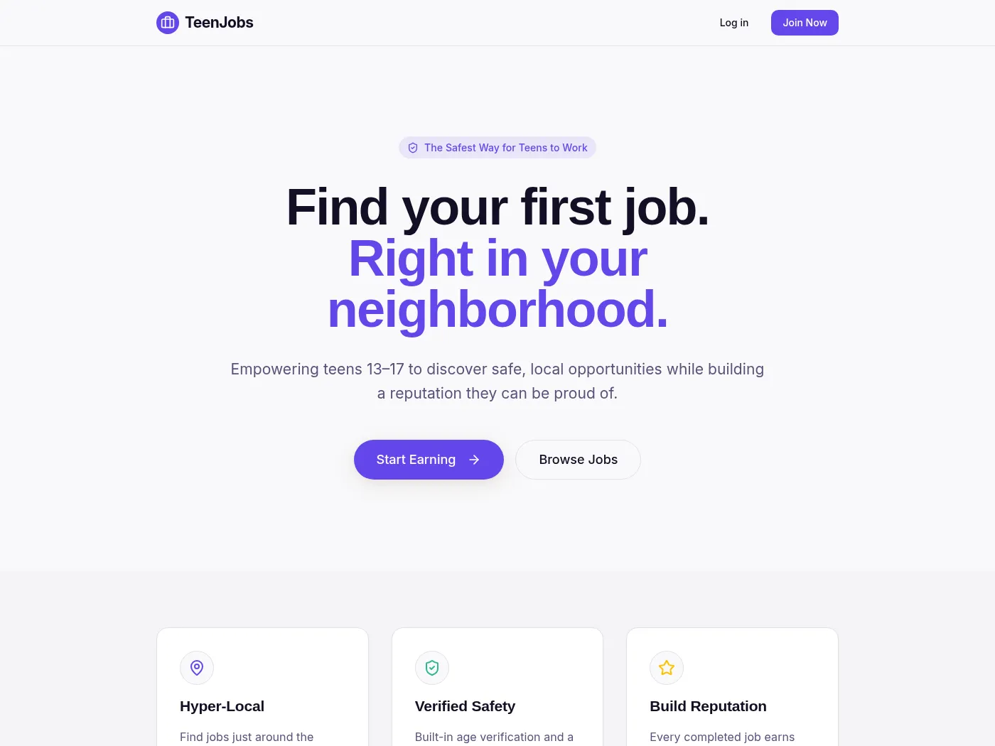 Teen Job Finder