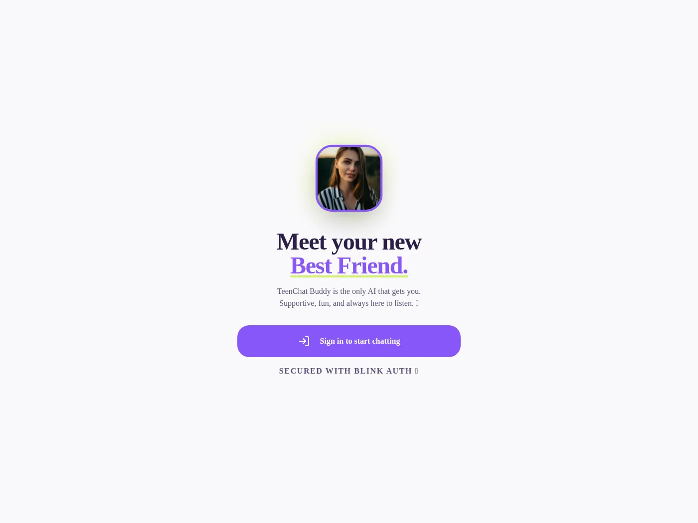 TeenChat Buddy
