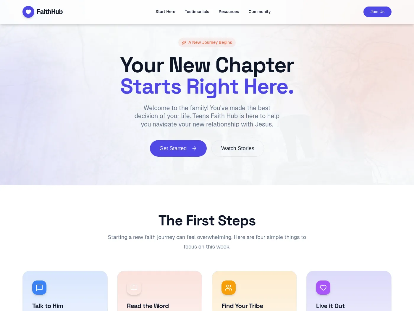 Teens Faith Hub
