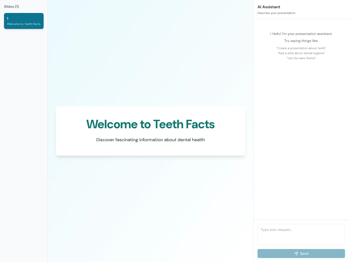 Teeth Facts Slide Deck