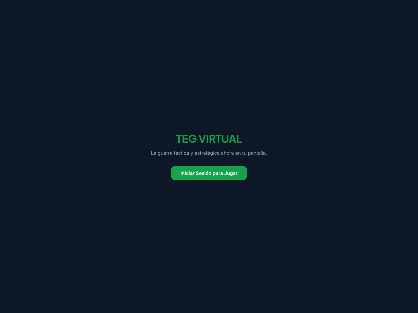 TEG Virtual Game