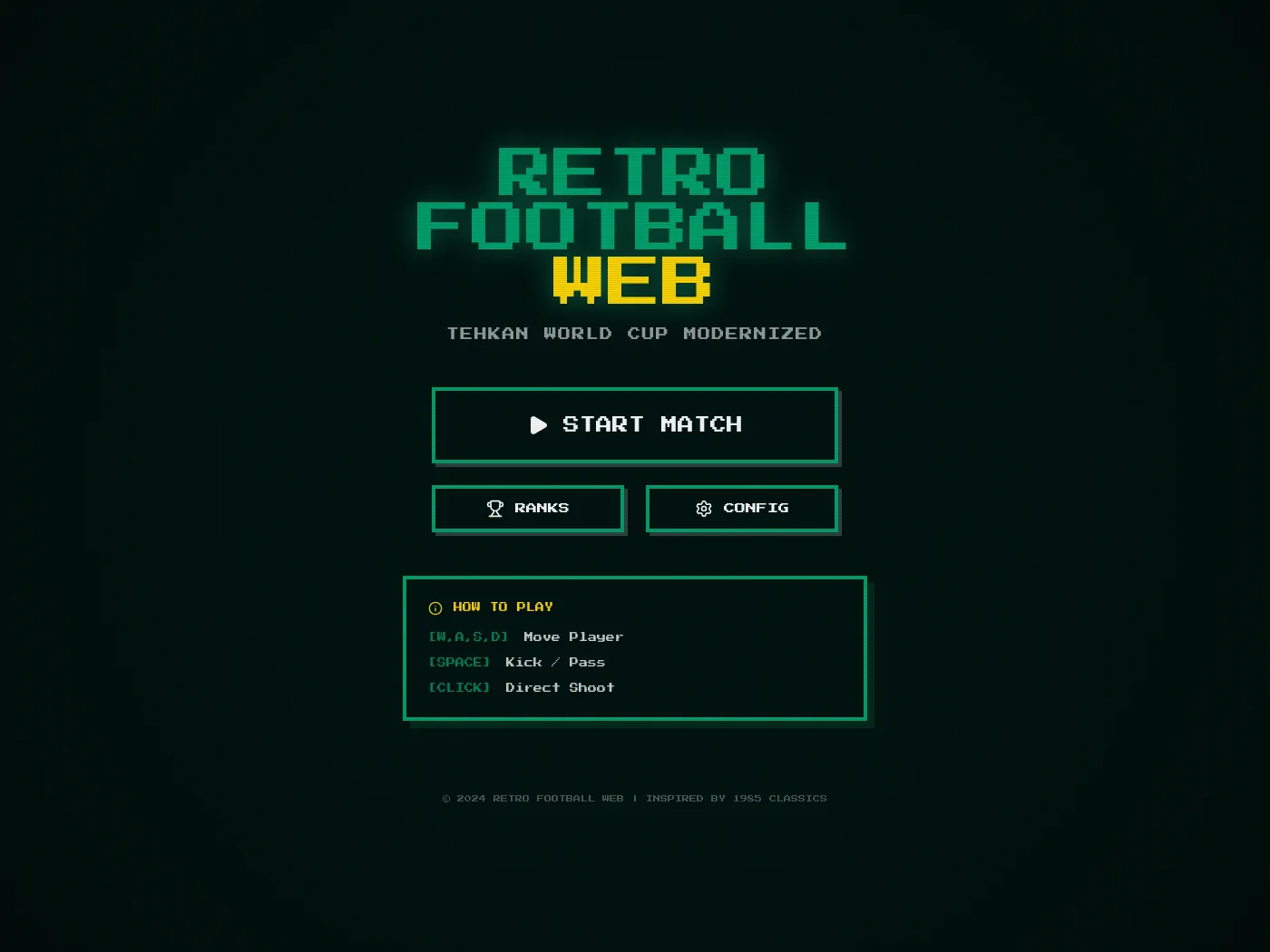 Retro Football Web