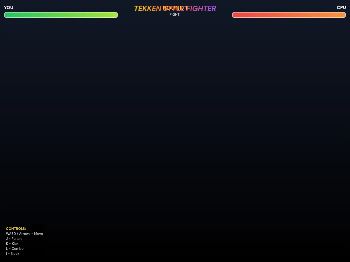 Tekken-Style AI Fighter