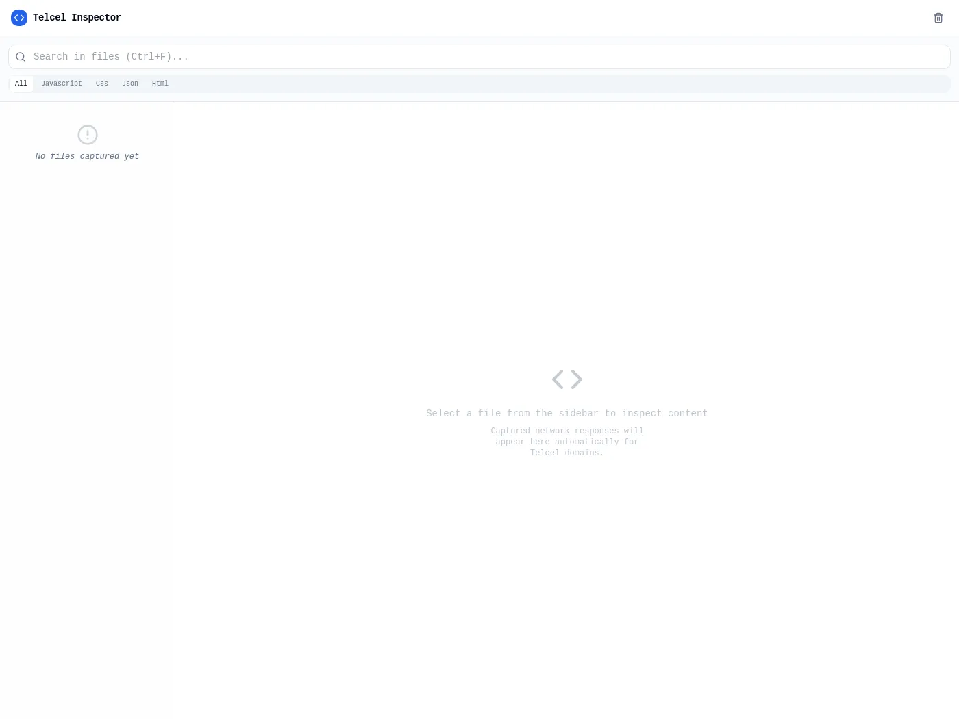 Telcel Web Dev Inspector