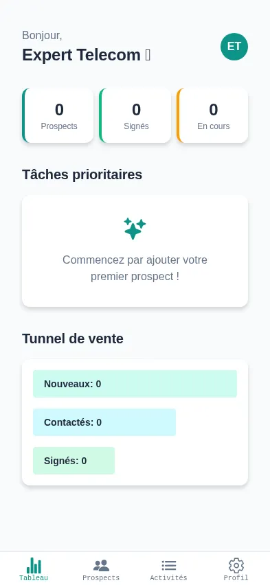 Telco B2B Prospect App