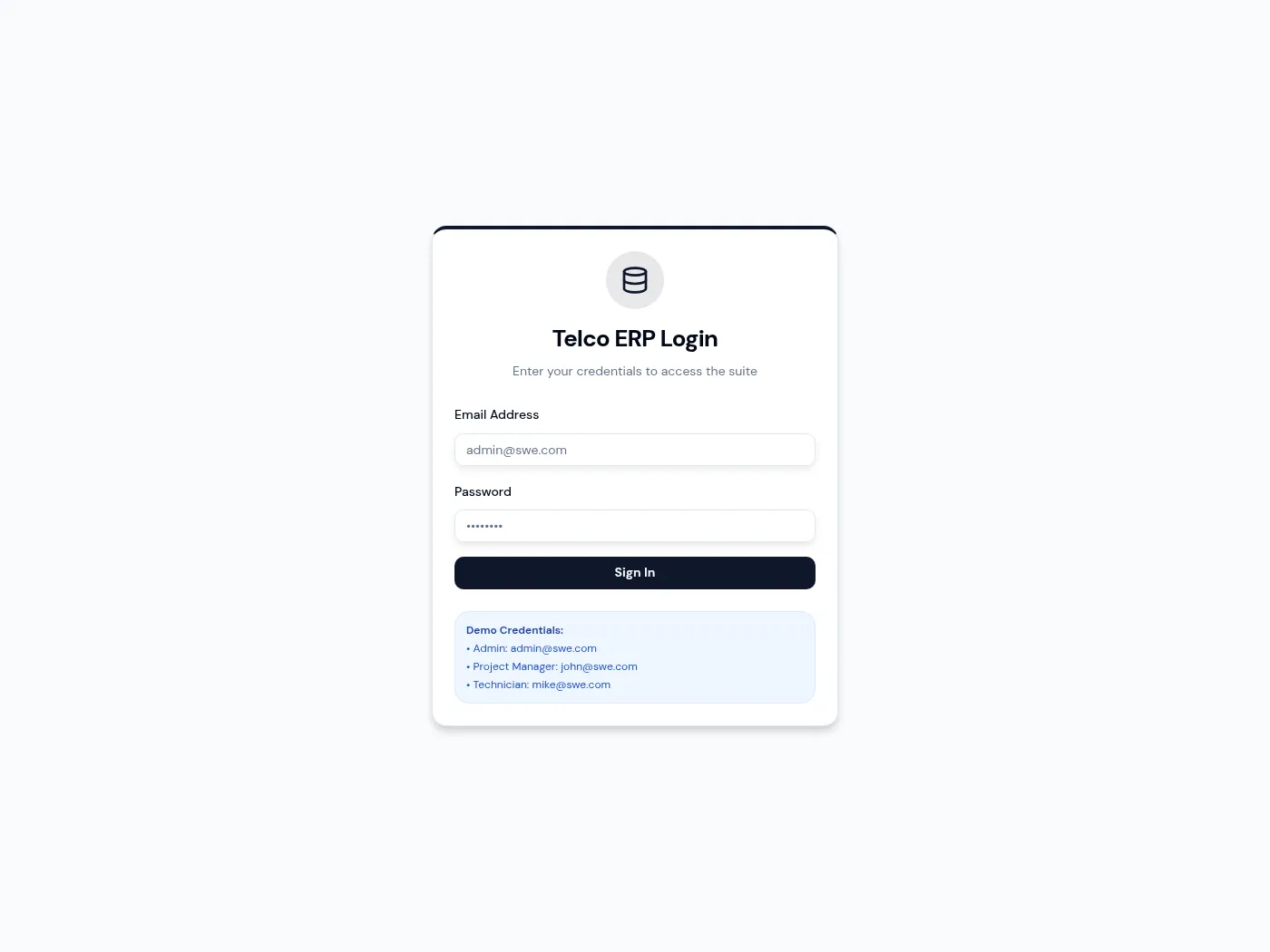 Telco ERP Suite