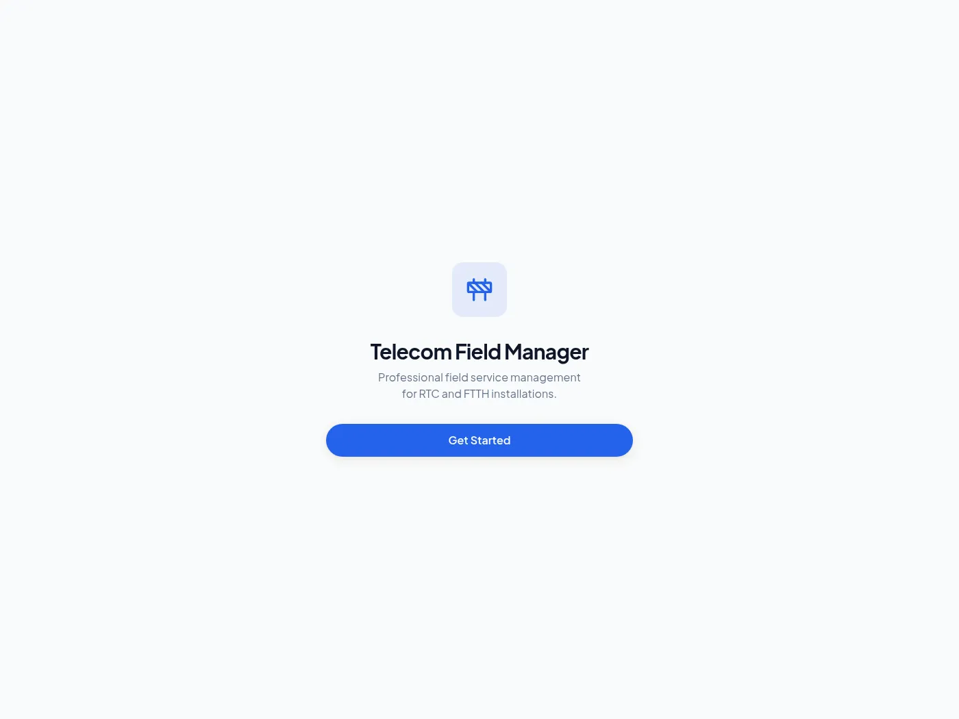 Telecom Field Manager