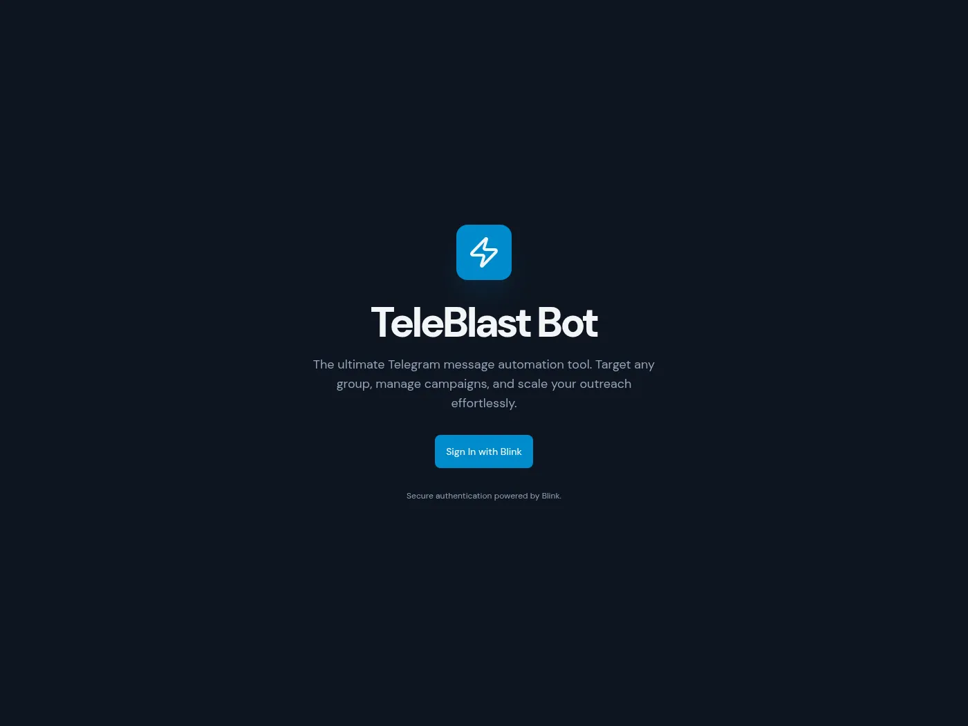 TeleBlast Bot
