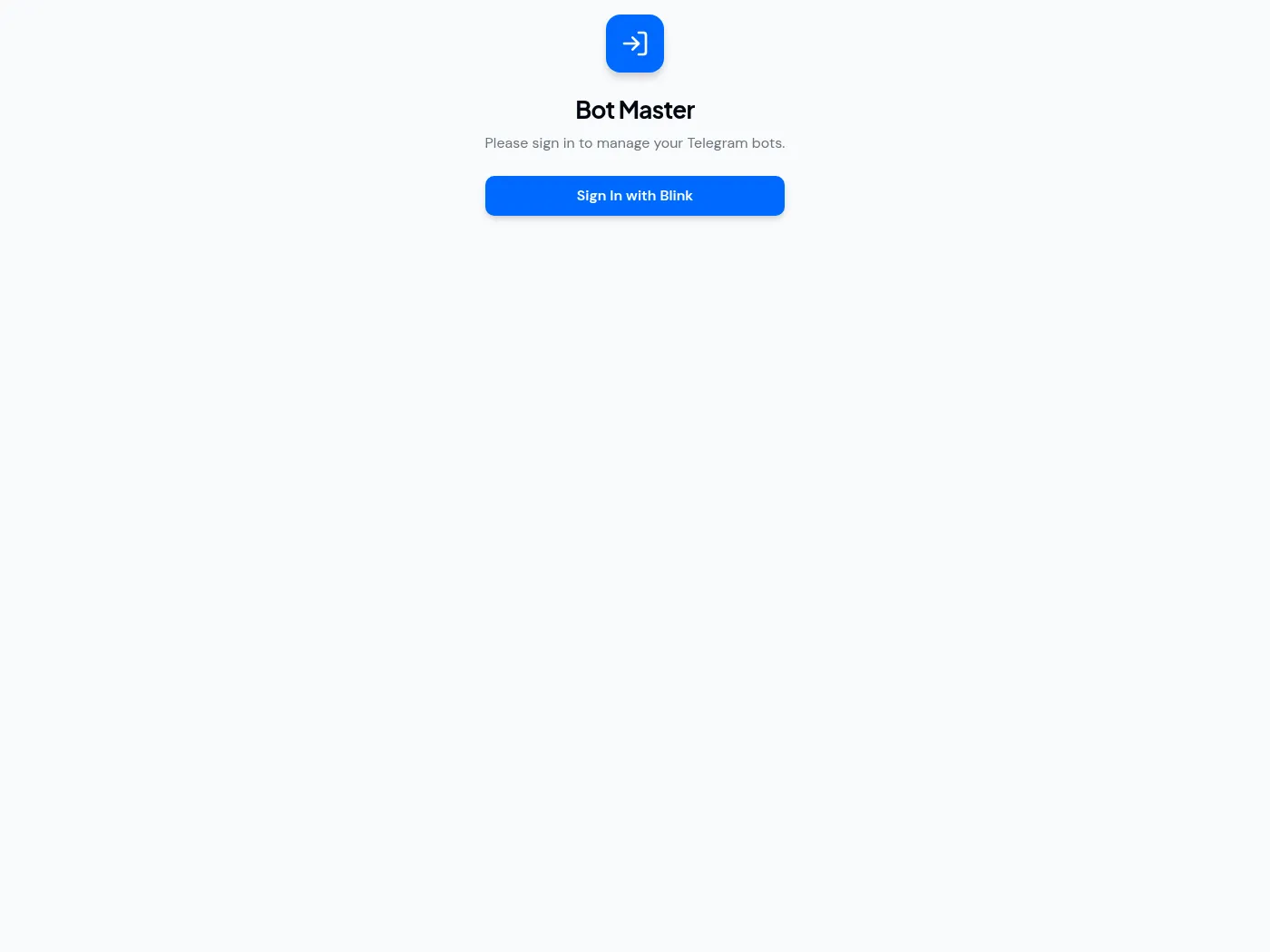Telegram Bot Master