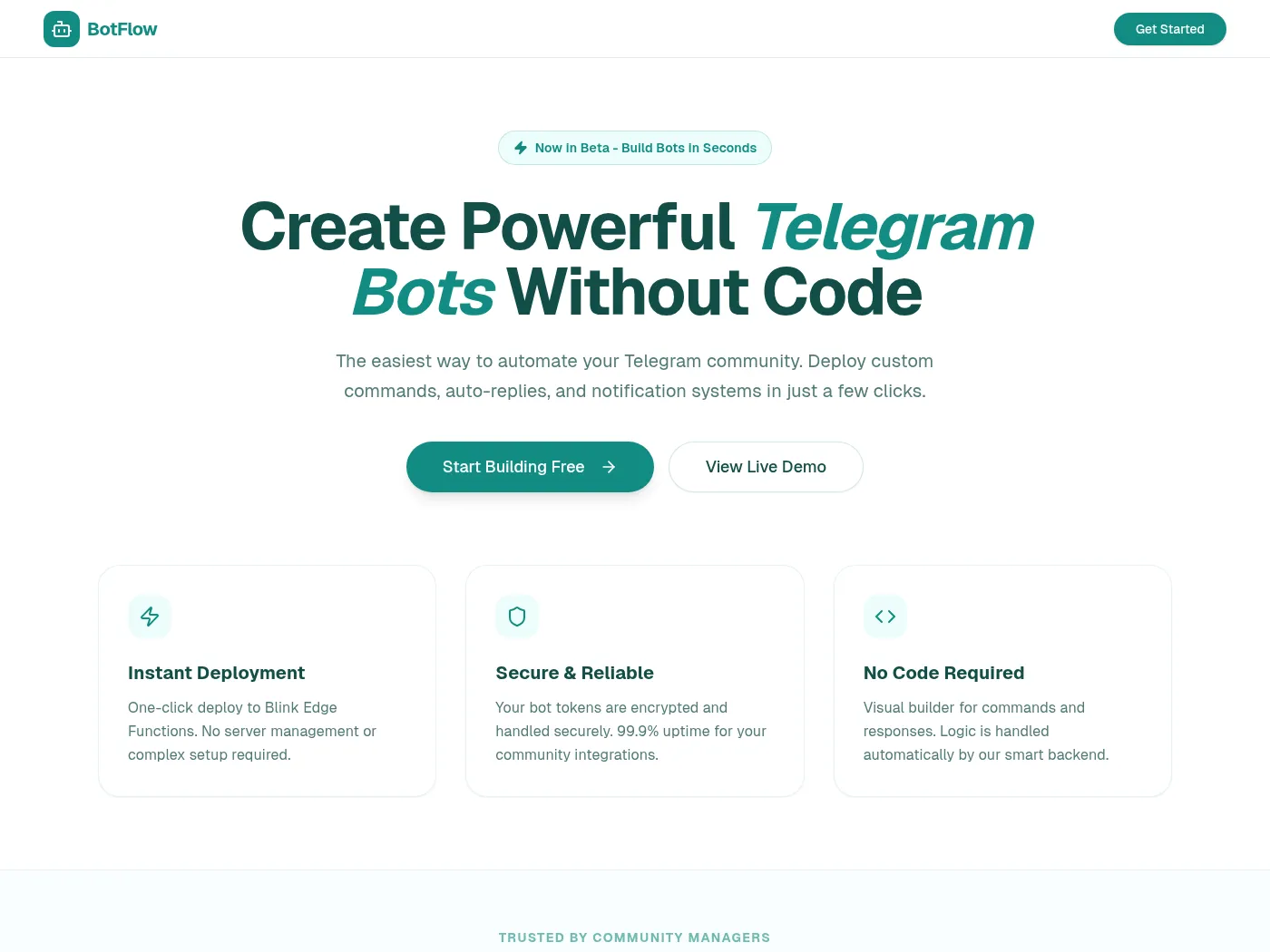 Telegram Bot Builder (Remix)