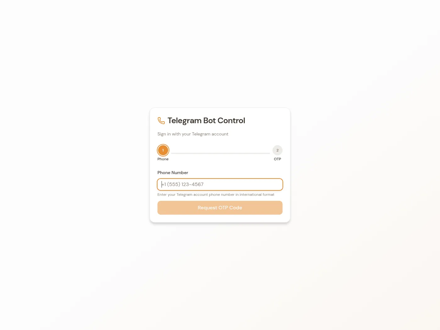 Telegram Bot Builder