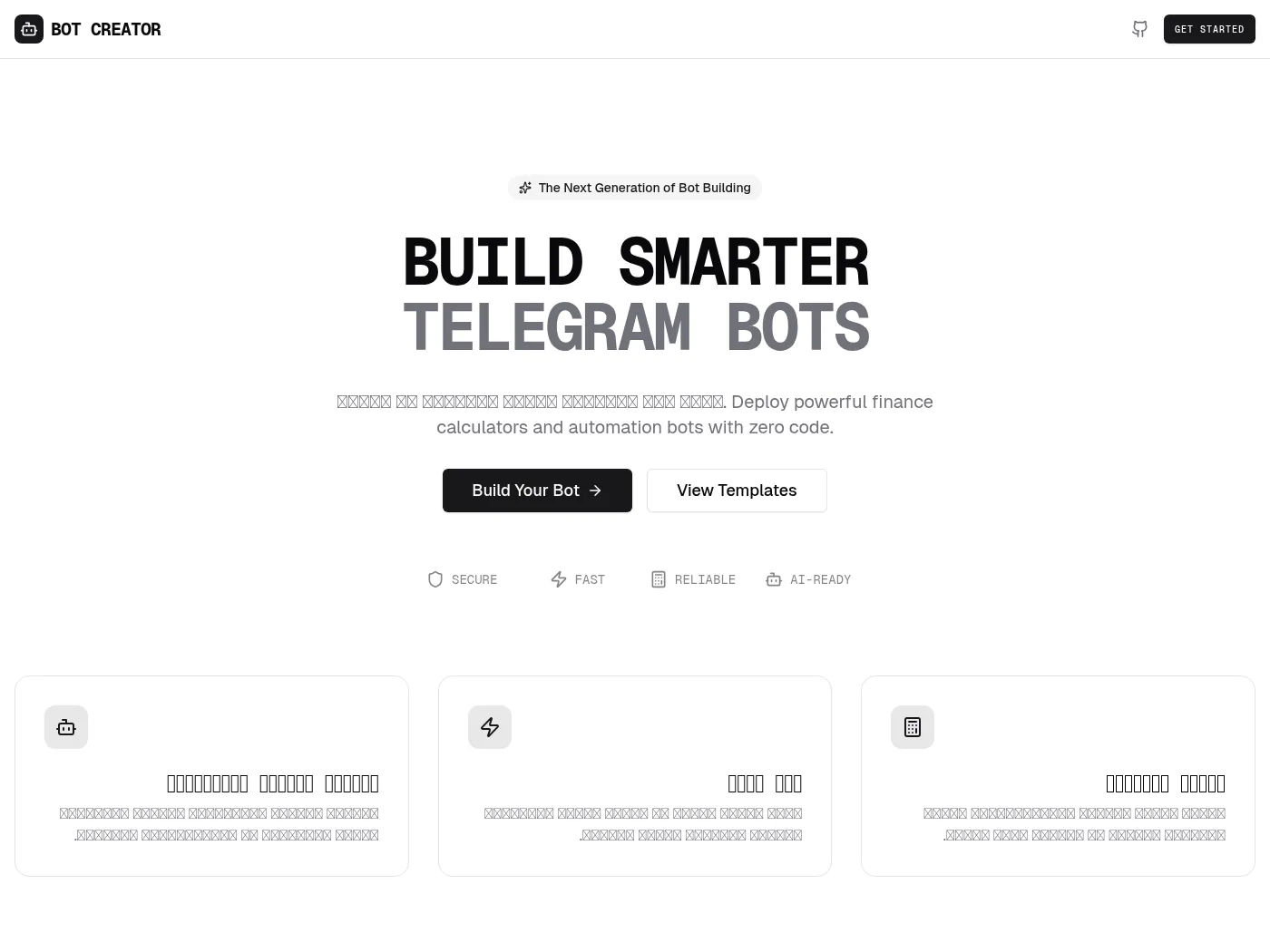 Telegram Bot Creator