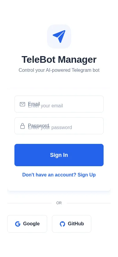 TeleBot Manager