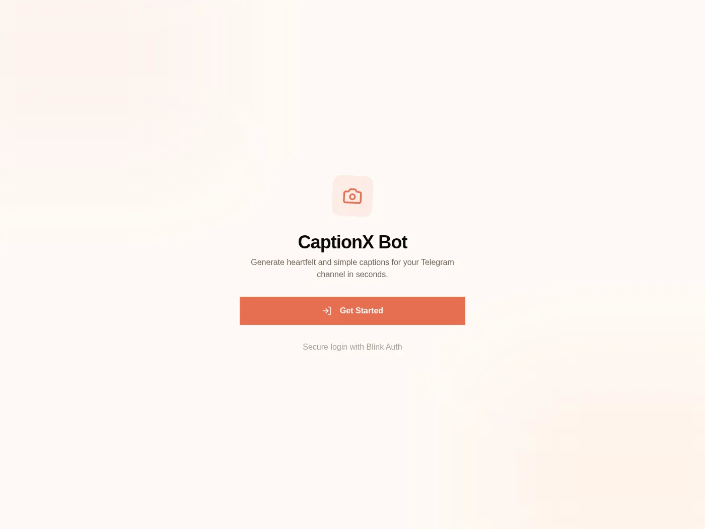Telegram Channel Caption Bot
