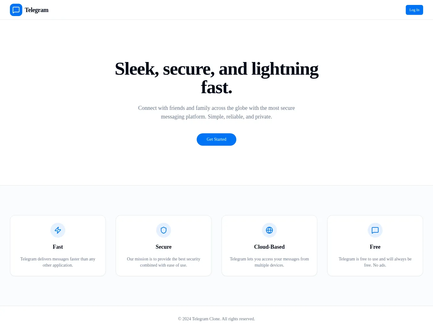 Telegram Clone